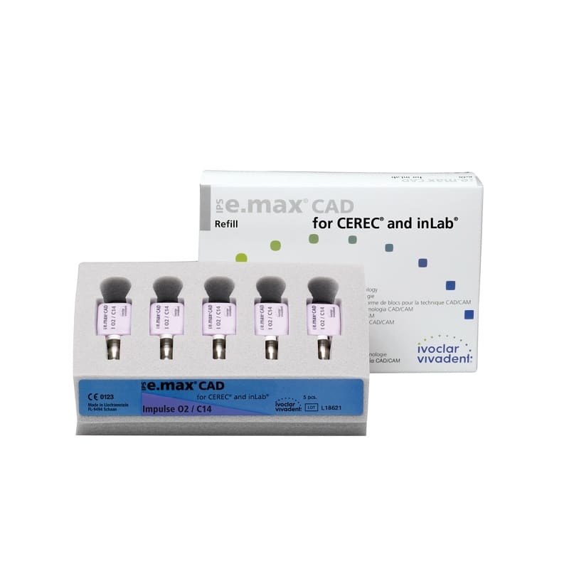IPS e.max CAD CEREC/InLab Impulse C14 5 blocuri Ivoclar