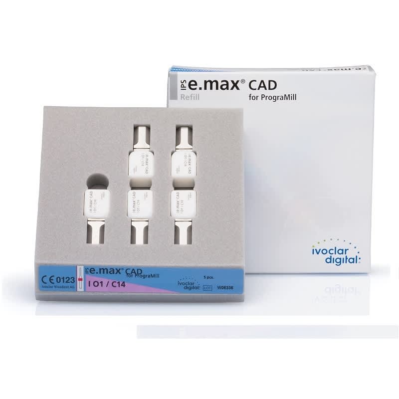 IPS e.max CAD PrograMill Impulse C14 5 blocuri Ivoclar